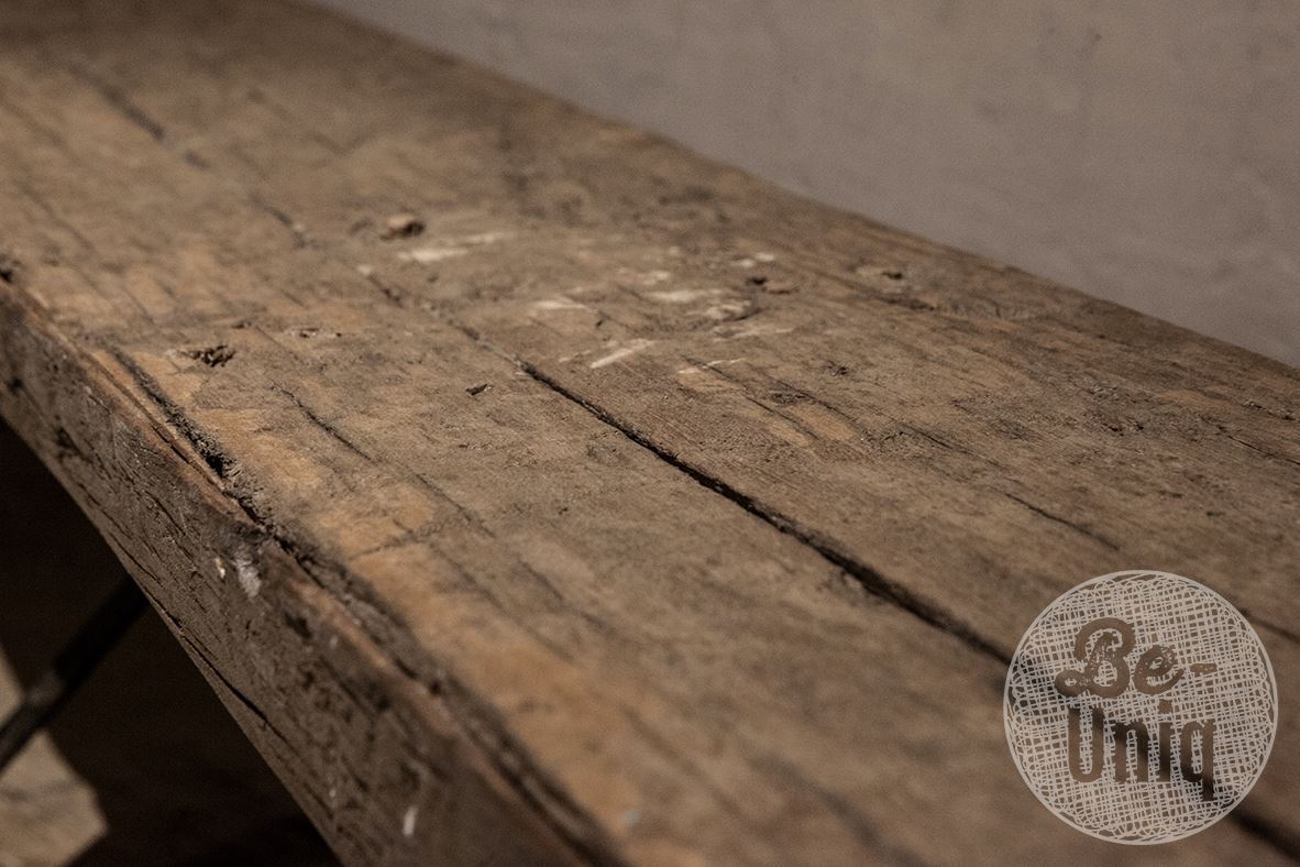 Wandplank oud hout 100 cm- Stoer & Stijlvol